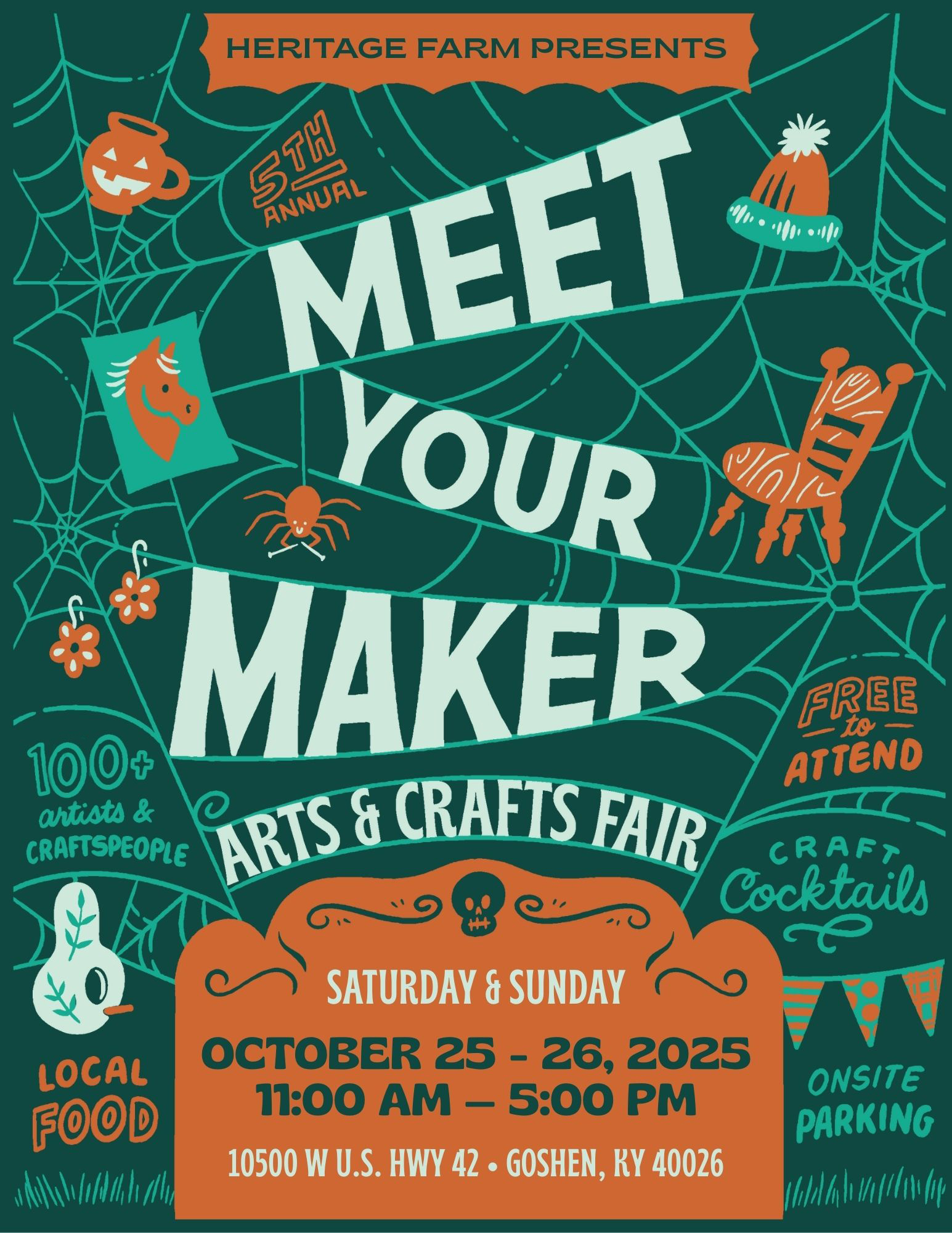 Meet Your Maker Booth Fee 2025 - Hermitage Farm